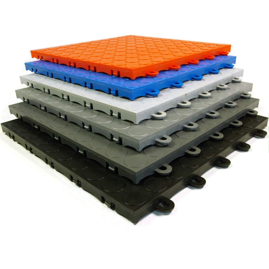 ClickCoin Garage Floor Tile - Coin Top Flooring, Warehouse Floors ...