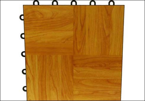 Nutek Flooring - MaxTek Modular Interlocking Tile